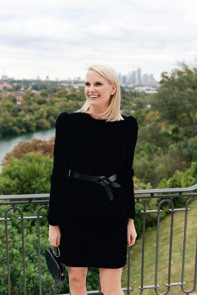 Jill Jill Stuart Velvet Long Sleeve Dress | Holiday Party Outfit Guide ...