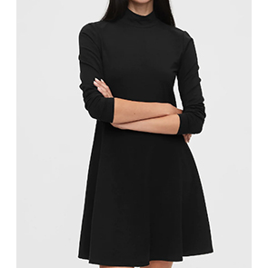 mock-neck-dress - Merritt Beck