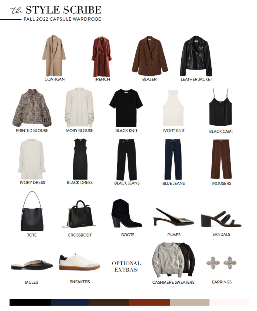 FALL 2022 CAPSULE WARDROBE - Merritt Beck